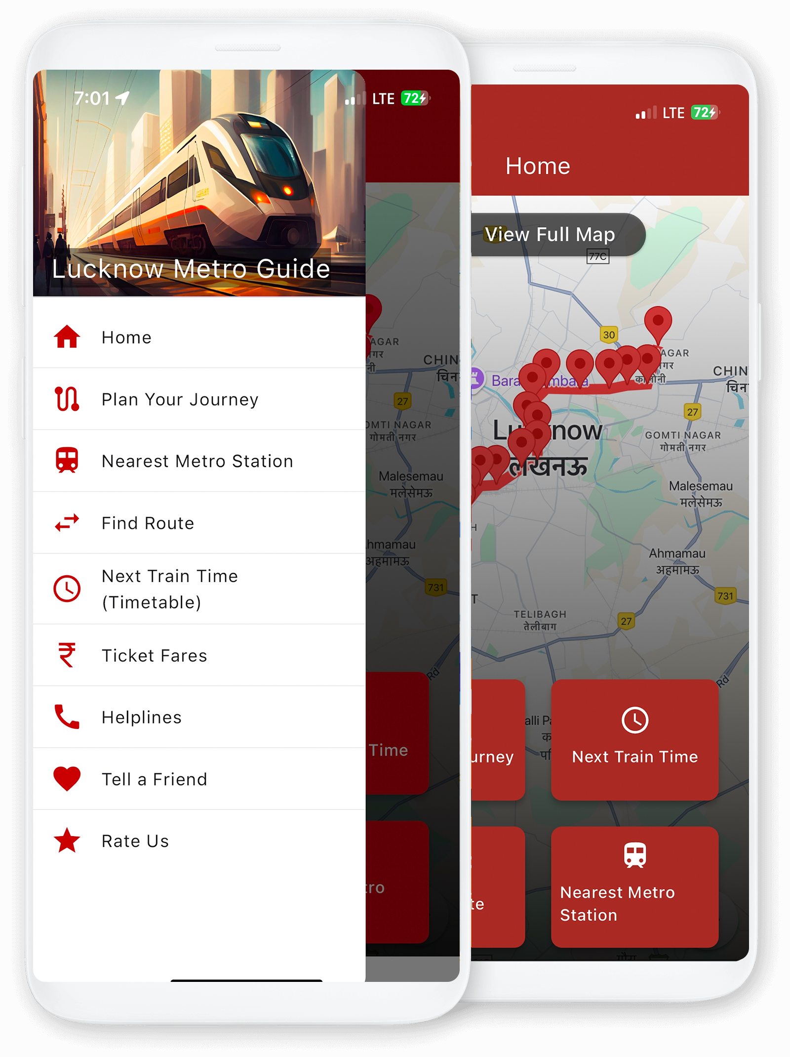 Lucknow Metro Rail App Download Free for Mobile